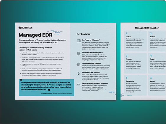 Huntress Managed EDR Datasheet